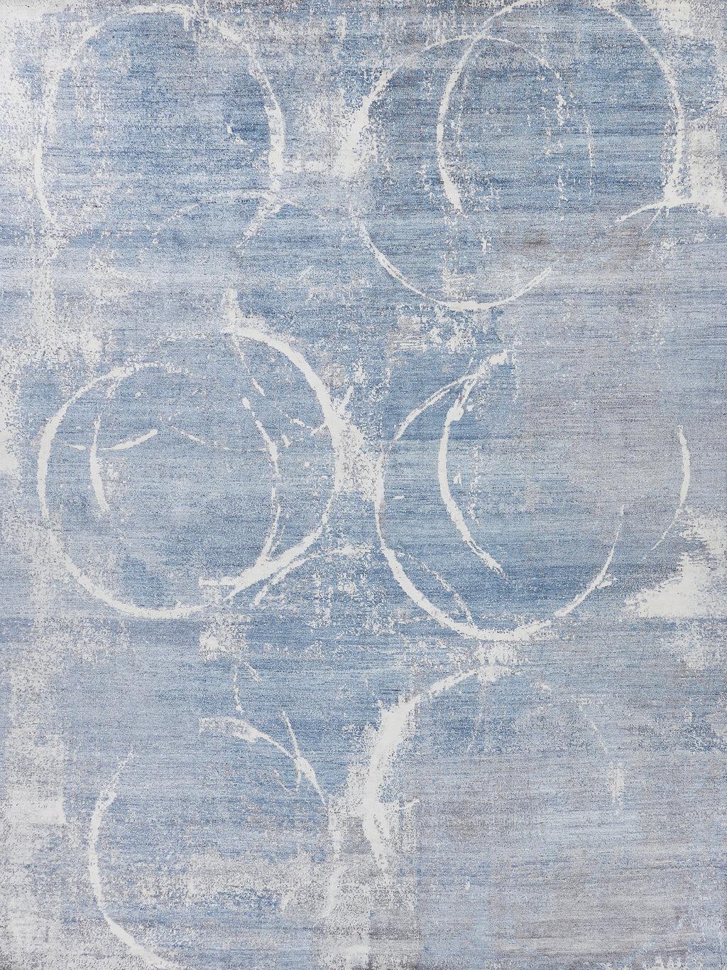 Cora—Abstract Blue Rug – Resonnaire Home